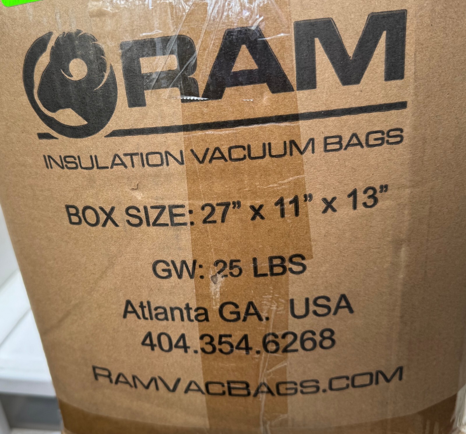 (10) RAM INSULATION VACUUM BAGS SUPER DUTY NO-TEAR 6'x4' 75CF PRO-450 for sale online | eBay
