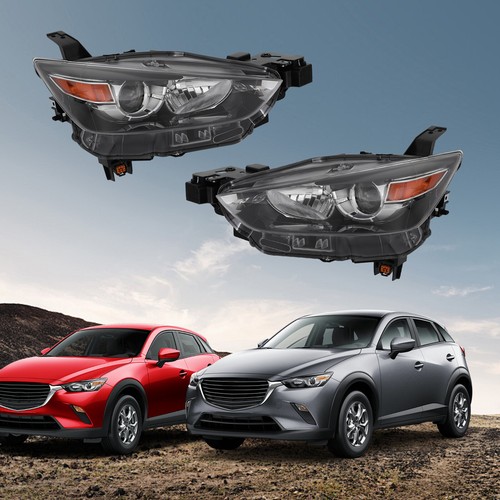 For 2016-2022 Mazda CX-3 Headlight Halogen Headlamps w/o LED DRL Left ...