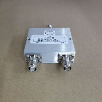 GFQ-2-1117AT Power Splitter 1100-1700MHz Power Divider+3 TNC Female for ...