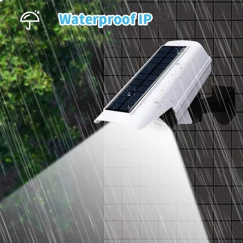 2X 77LED Solar PIR Motion Sensor Wall Light Outdoor Street Garden ...