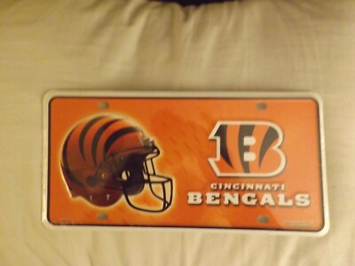 Cincinnati Bengals Metal NFL License Plate | eBay