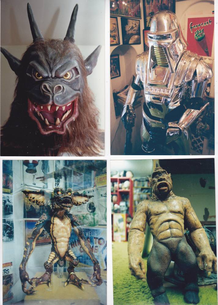 LOT 14: Inside the FORREST J ACKERMAN ACKERMANSION collection, four 4 x ...