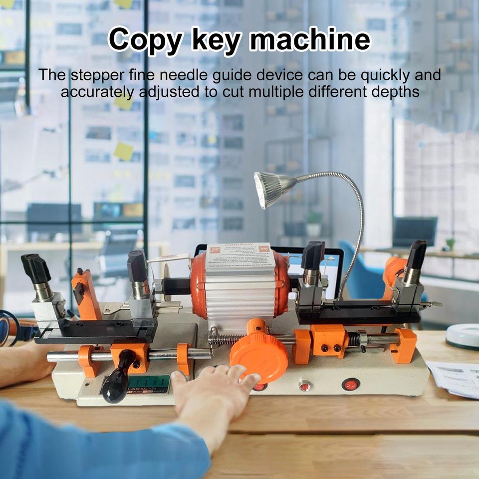 Two-sided Key Cutting duplicating Machine Cutter Car Key Copier ...