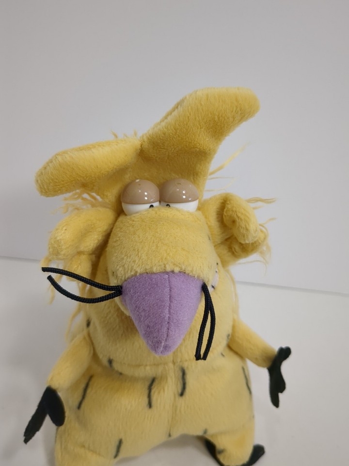 Vintage Rare 1999 Angry Beavers Norbert Norb Beanbag Nickelodeon Star ...