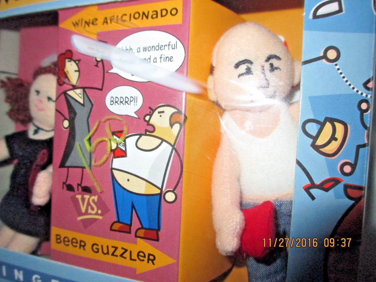 Finger Puppets Mary Meyer Incompatible Species Wine Aficionado Beer ...