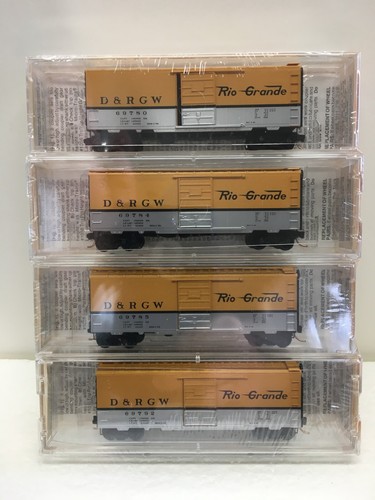 N Scale Micro Trains MTL Special Run 02-79 Denver & Rio Grande Box Car ...