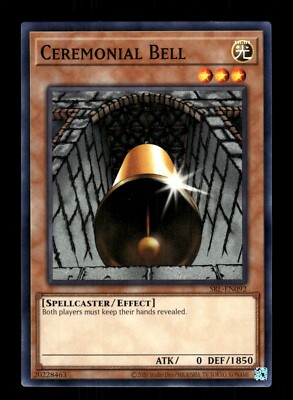 YuGiOh Spell Ruler Ceremonial Bell SRL-EN092 NM/MT | eBay