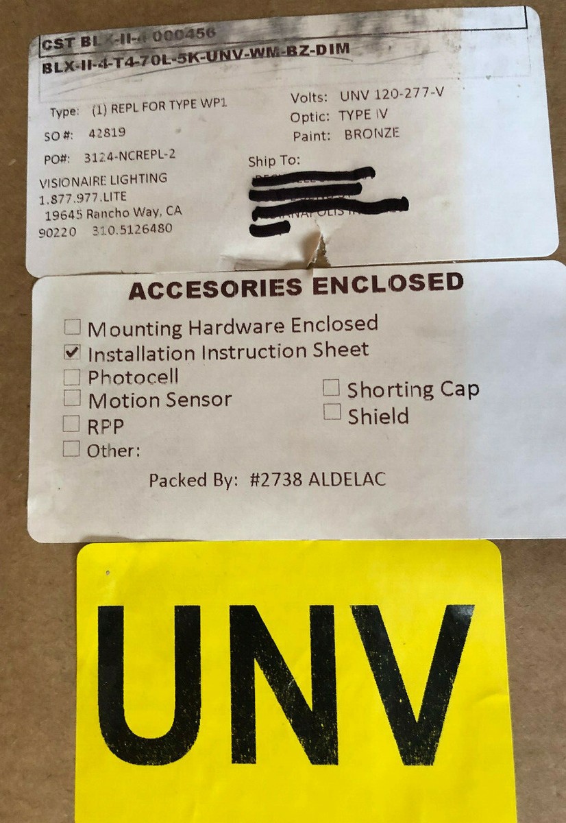 Visionaire Lighting Blx 3 | Shelly Lighting