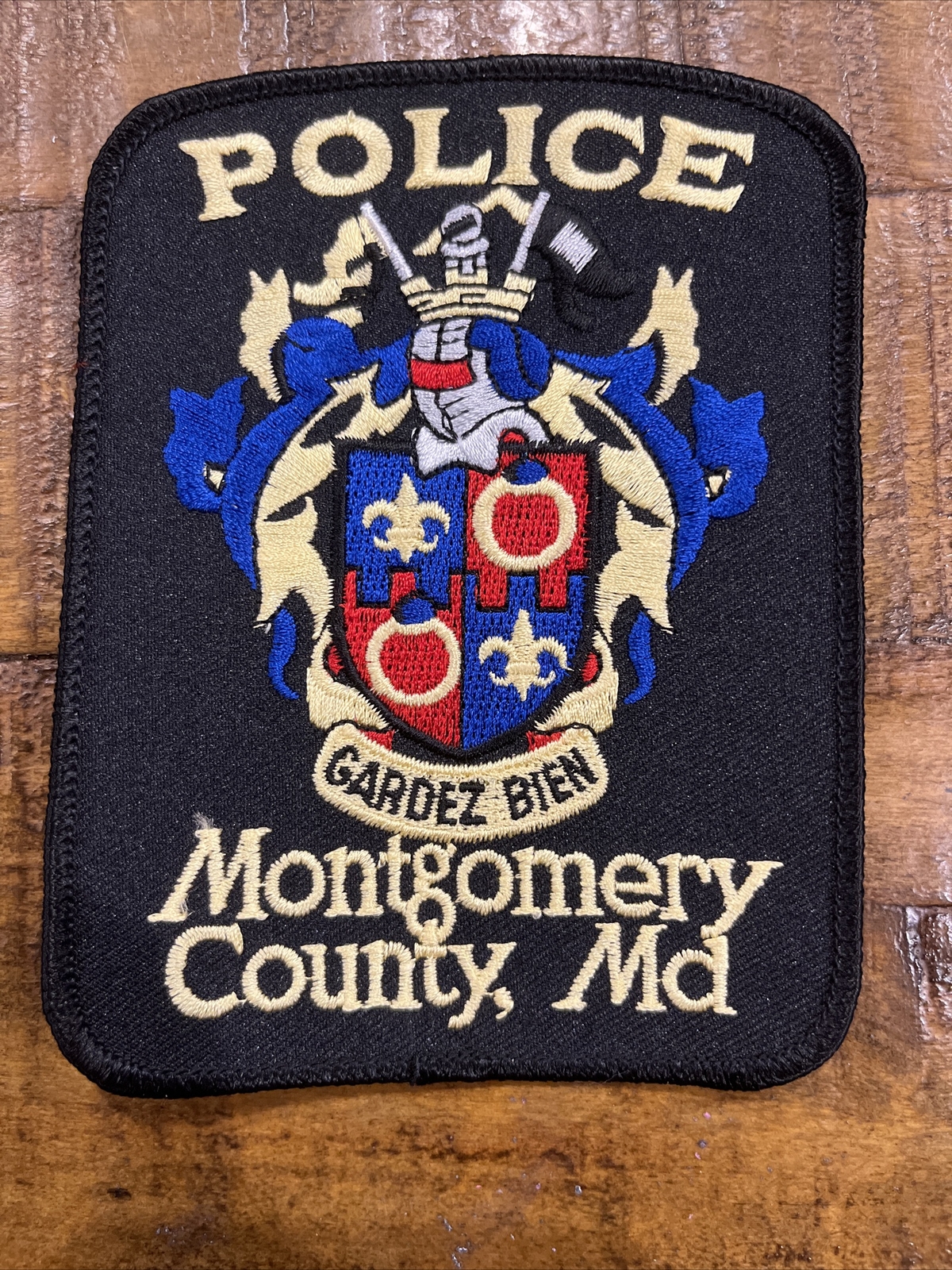 Montgomery County Maryland Police Patch | eBay