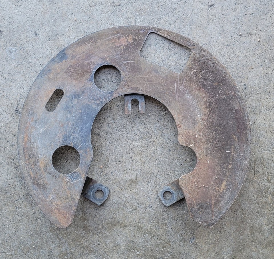 Triumph TR4 Front Disc Brake Stone Shield, Right | eBay