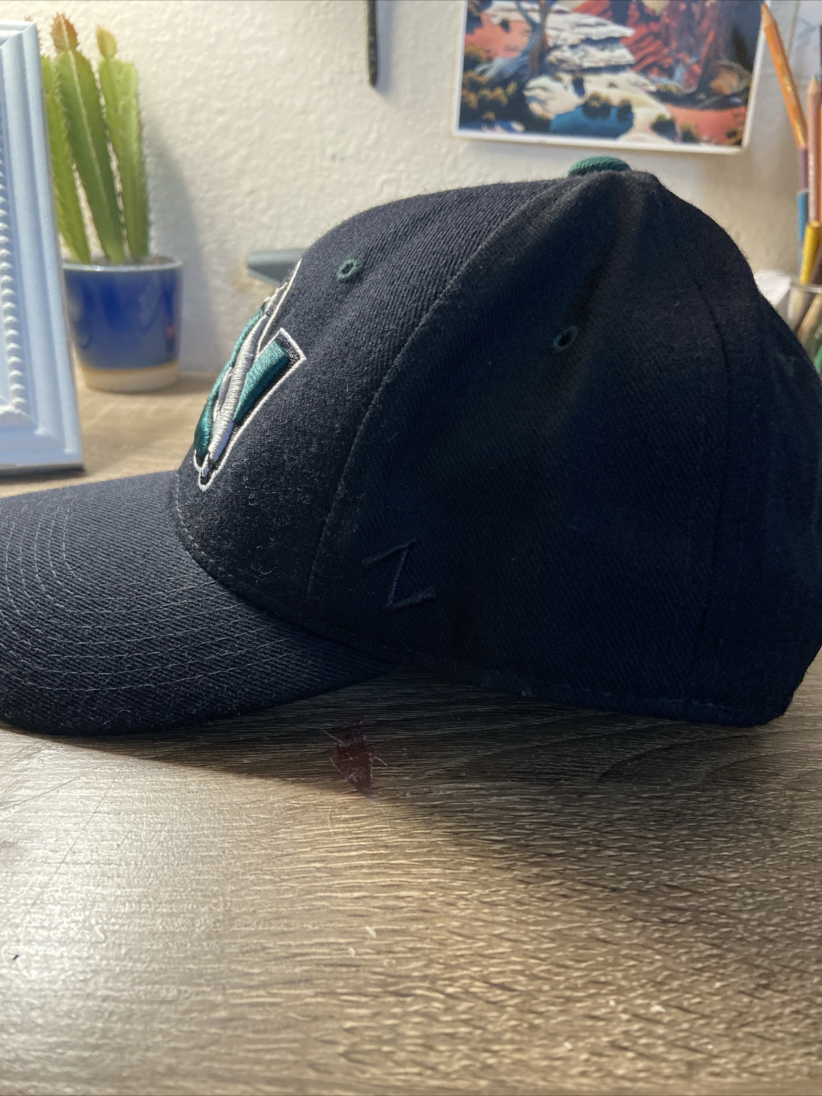 Jacksonville University Zephyr Fitted Hat - Gem