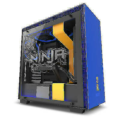 NZXT H700i Ninja Special Edition ATX Mid Tower Case - Blue/Black for ...