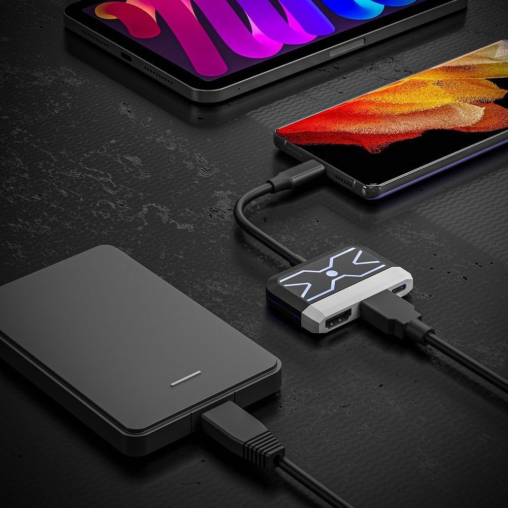 High Speed USB C HUB HDMI Compatible Type-C Splitter for Nintendo ...