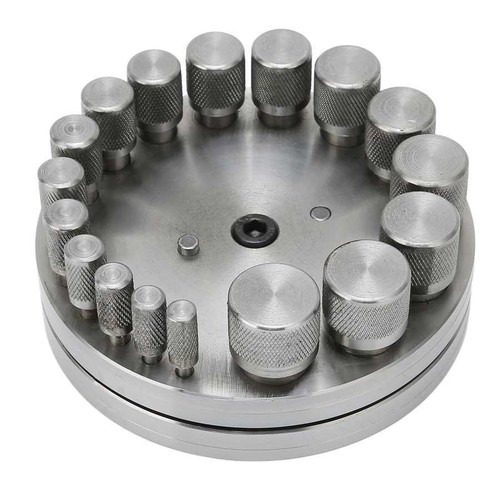 Circle Round Disc Cutter Set Steel Jewelry Making Metal Forming Pendant ...