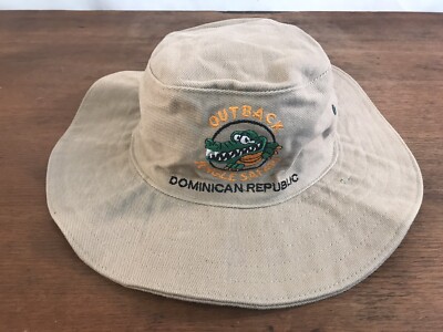 Outback Jungle Safari Dominican Republic Tan Bucket Boonie Kids Youth ...