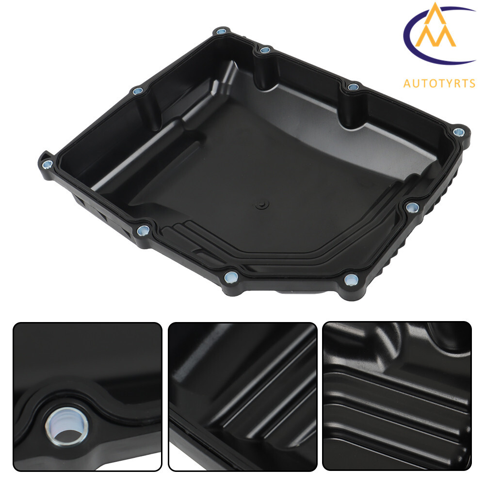 Plastic Oil Pan With Drain Plug A-Premium Transmission Oil Pan With ...