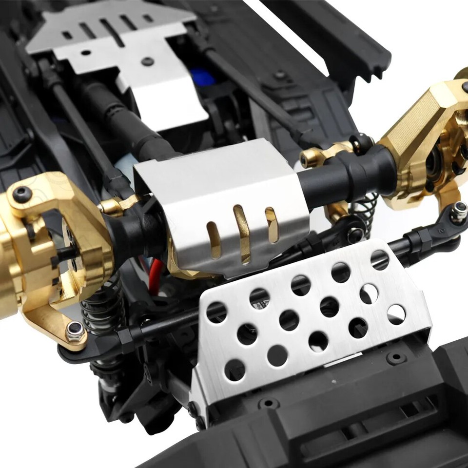 TRX4 Stainless Steel Chassis Armor Protector Skid Plate for 1/10 RC ...