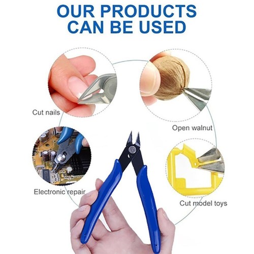 Electrical Wire Cable Cutters Cutting Side Snips Flush Nipper Hand ...