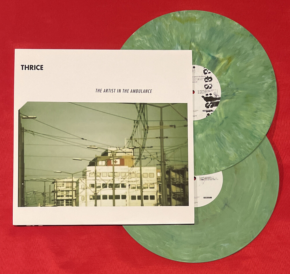 Thrice - The Artist In The Ambulance Green Marble Color Vinyl LP 2012 ...