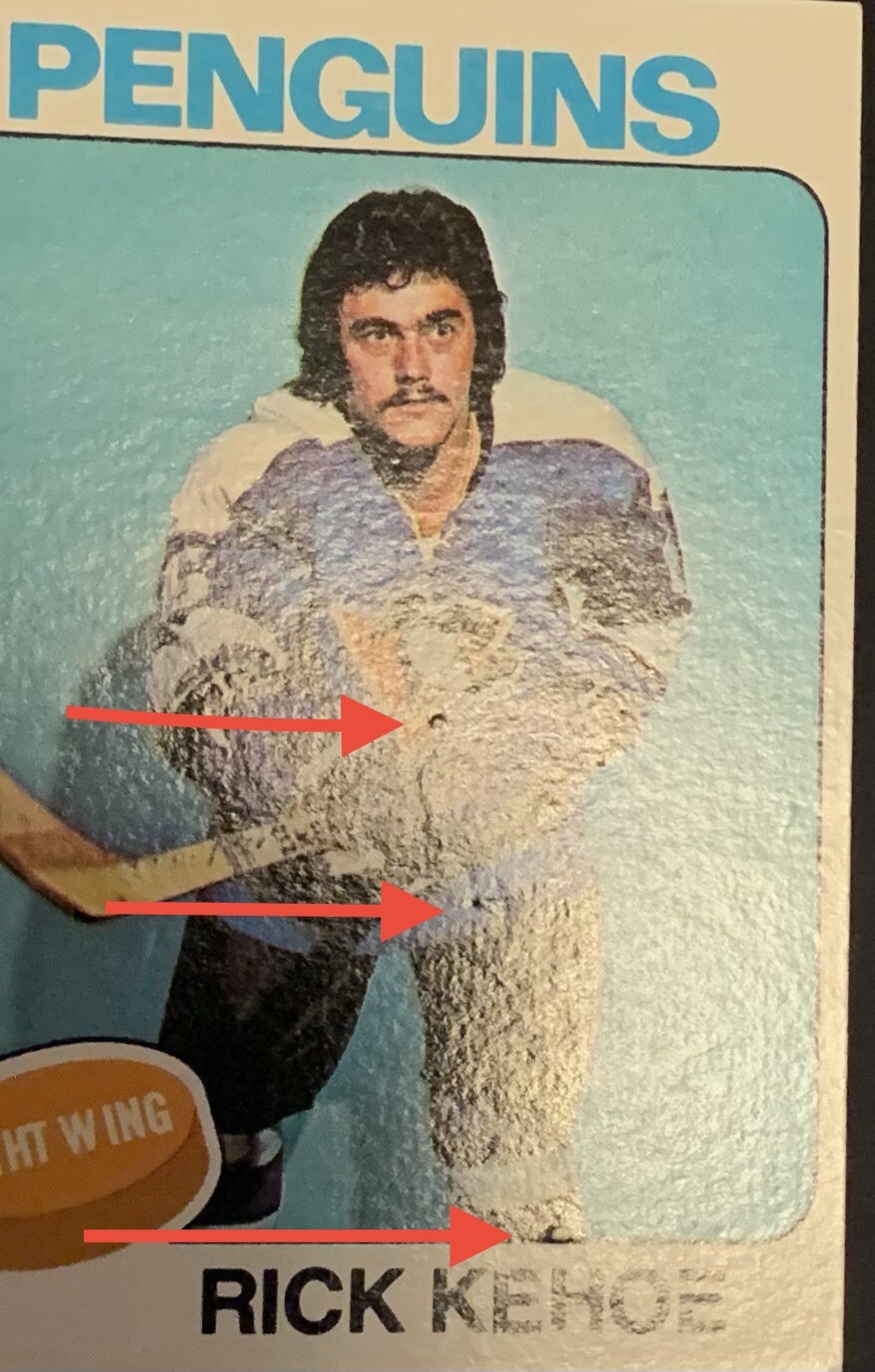 1975-76 Topps Rick Kehoe #39 Pittsburgh Penguins | eBay