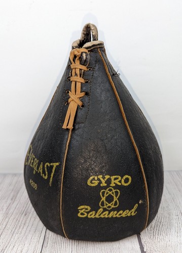 Vintage Everlast 4209 Punching Speed Bag Gyro Balanced Boxing Cloth ...