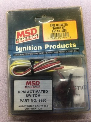 MSD Ignition RPM Activated Switch 8950 | eBay