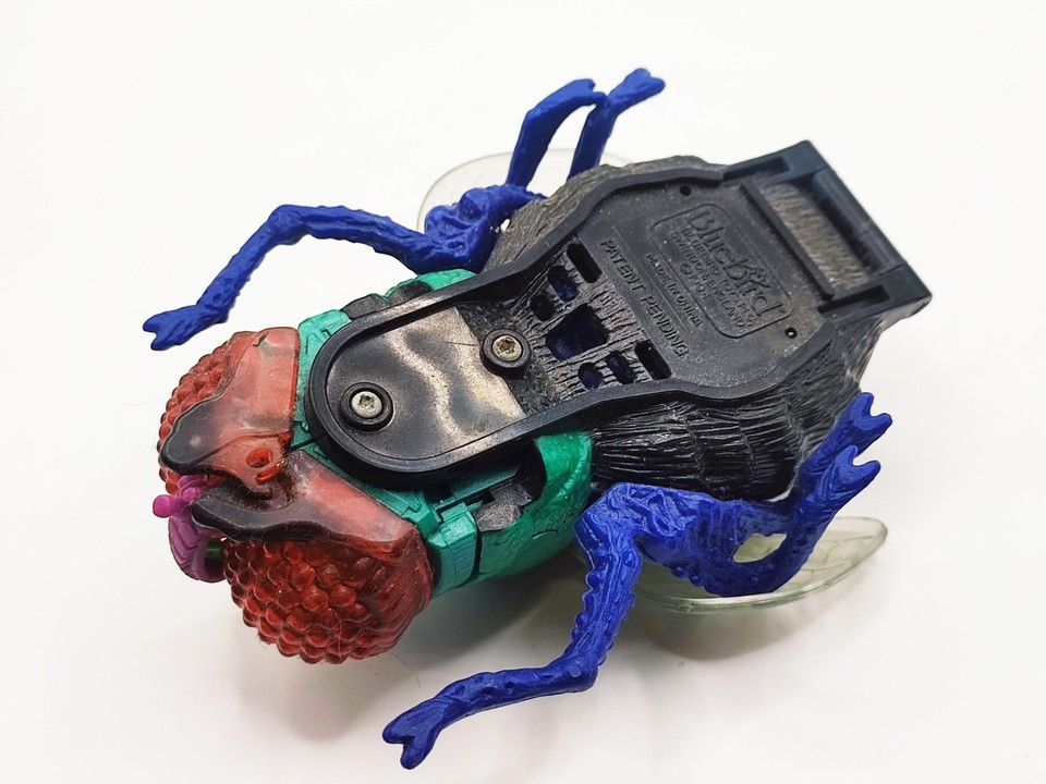 1994 BLUEBIRD MIGHTY MAX SET - DOOM ZONE SQUISHES THE FLY INCOMPLETE ...