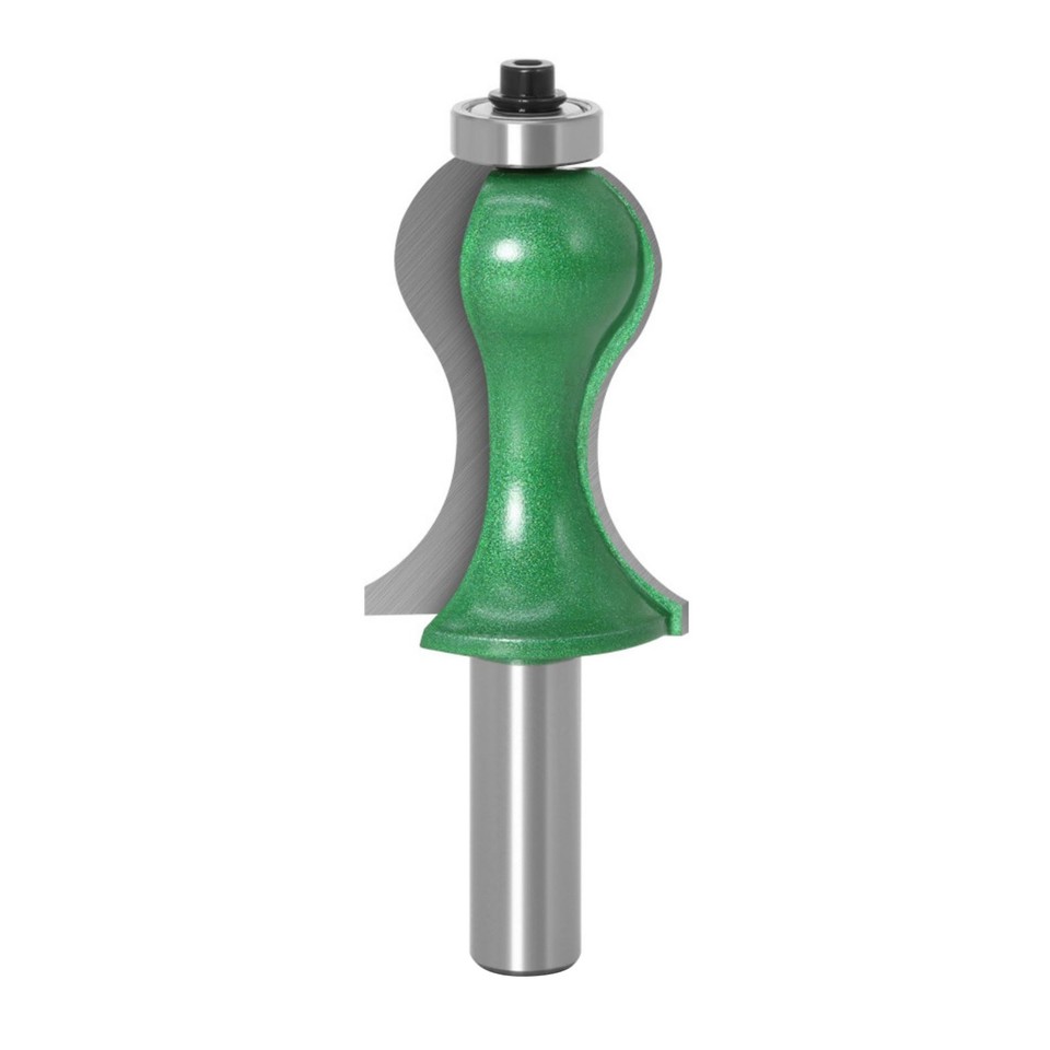 12mm Shank Ogee Handrail Edge Profile Molding Woodworking Router Bit ...