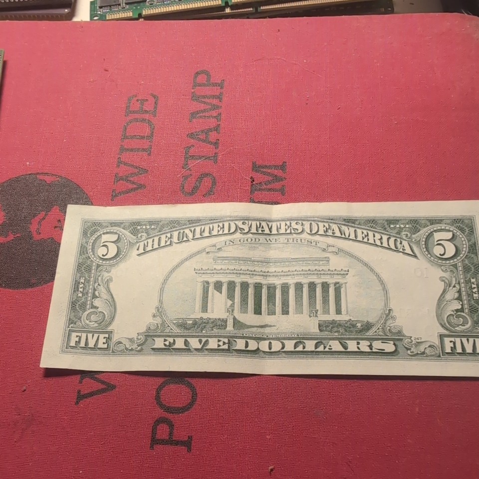 1974 $5 Star Note Dollar Bill Crisp circulated condition | eBay