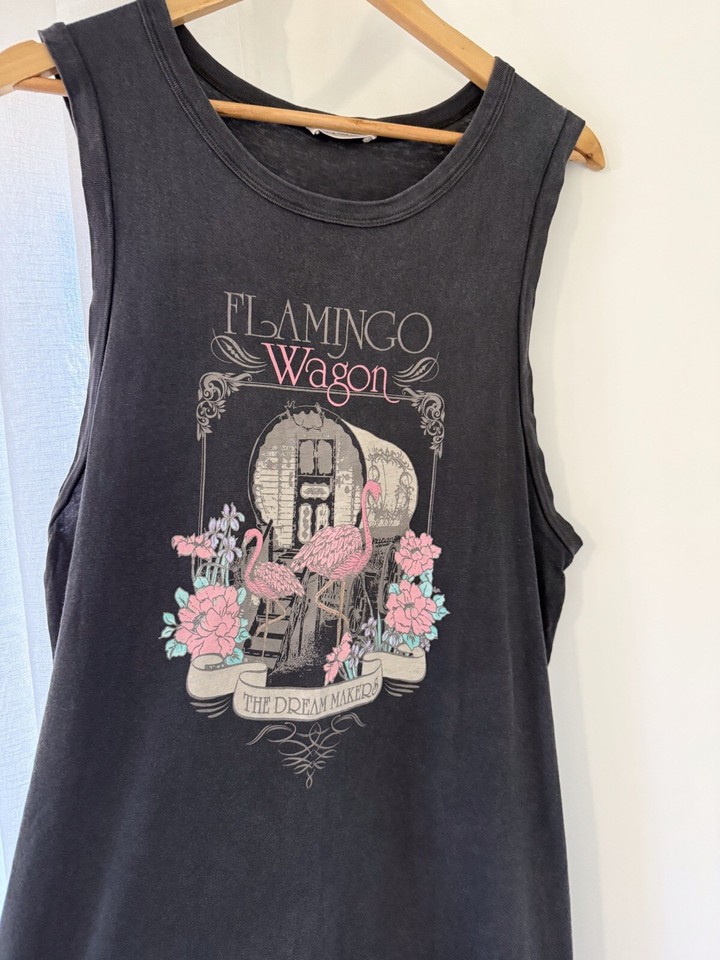 Spell & the Gypsy Collective Designs Flamingo Wagon Singlet Tank Dress ...
