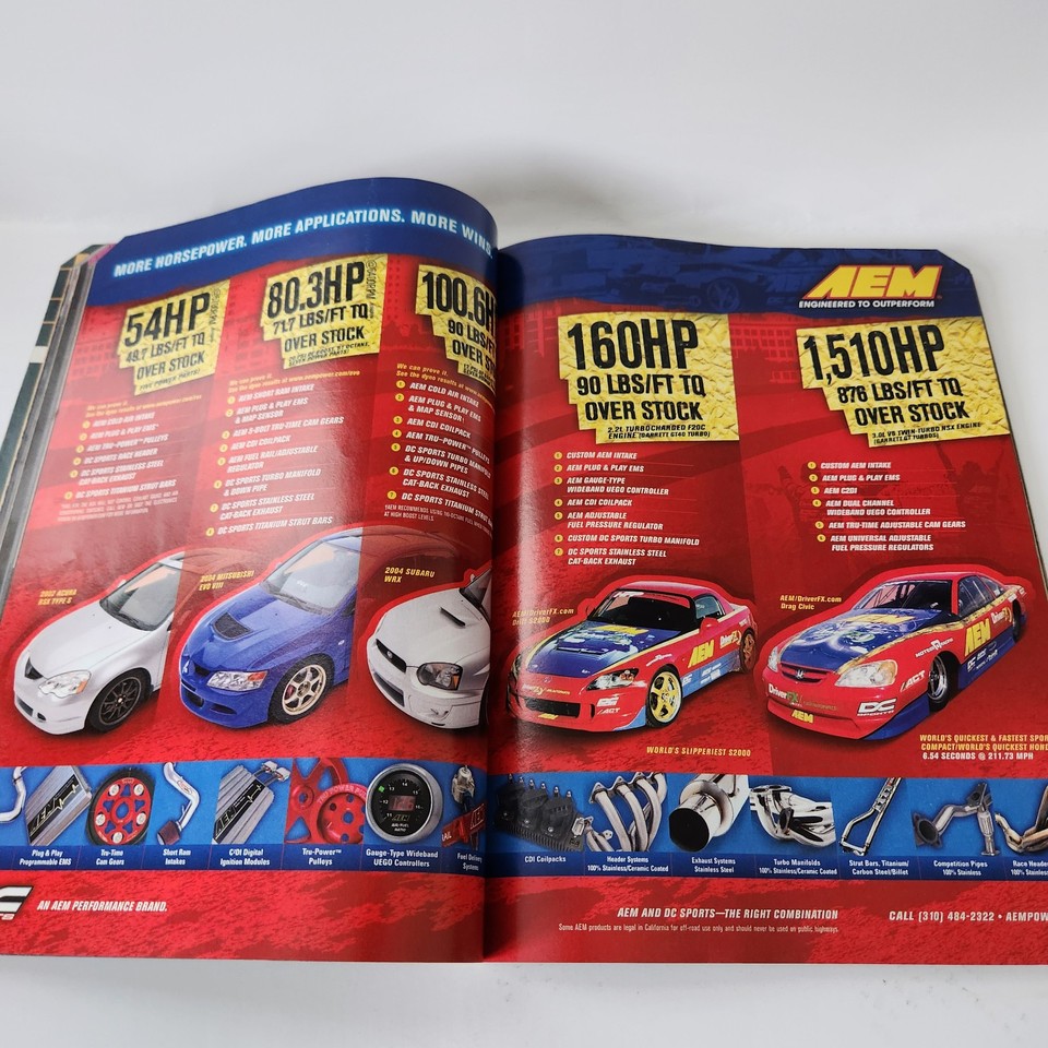 Super Street Magazine Wide Open June 2005 JDM Falken RARE FIRST BOUND ...