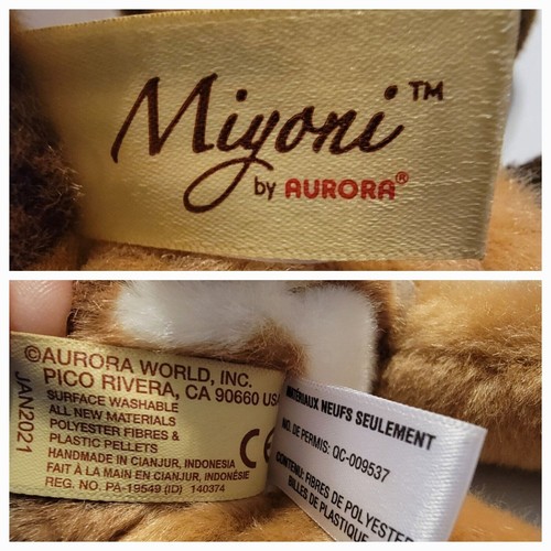 Miyoni by Aurora Spotted Baby Deer Fawn Stuffed Animal Toy Plush ...