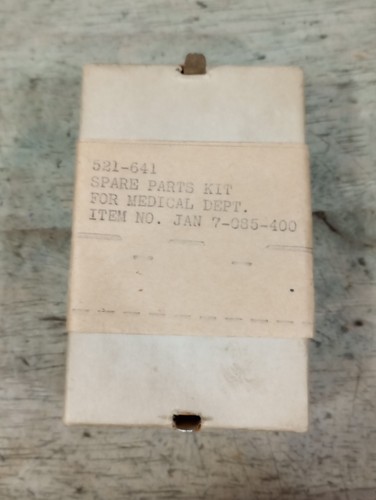 Coleman 521 Stove - Spare Parts Kit - Box open, don't know if anything ...