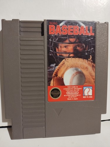 Tecmo Baseball Nintendo NES Game Cartridge Tested | eBay
