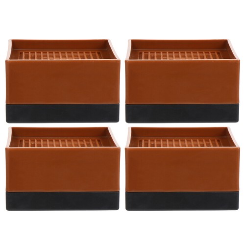 4 PCS High-rise Foot Pad Heightening Bed Pads Office Risers for ...