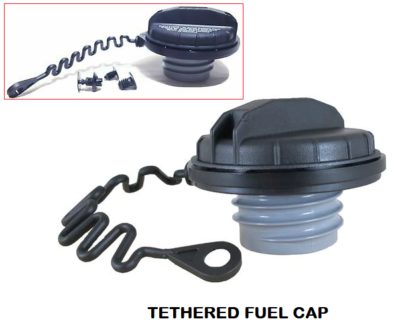 OEM Type Gas Cap with Tether For Fuel Tank - OE Replacement Genuine ...