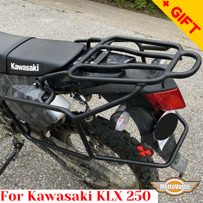 For Kawasaki KLX 250 rack luggage system KLX250SF side carrier D ...