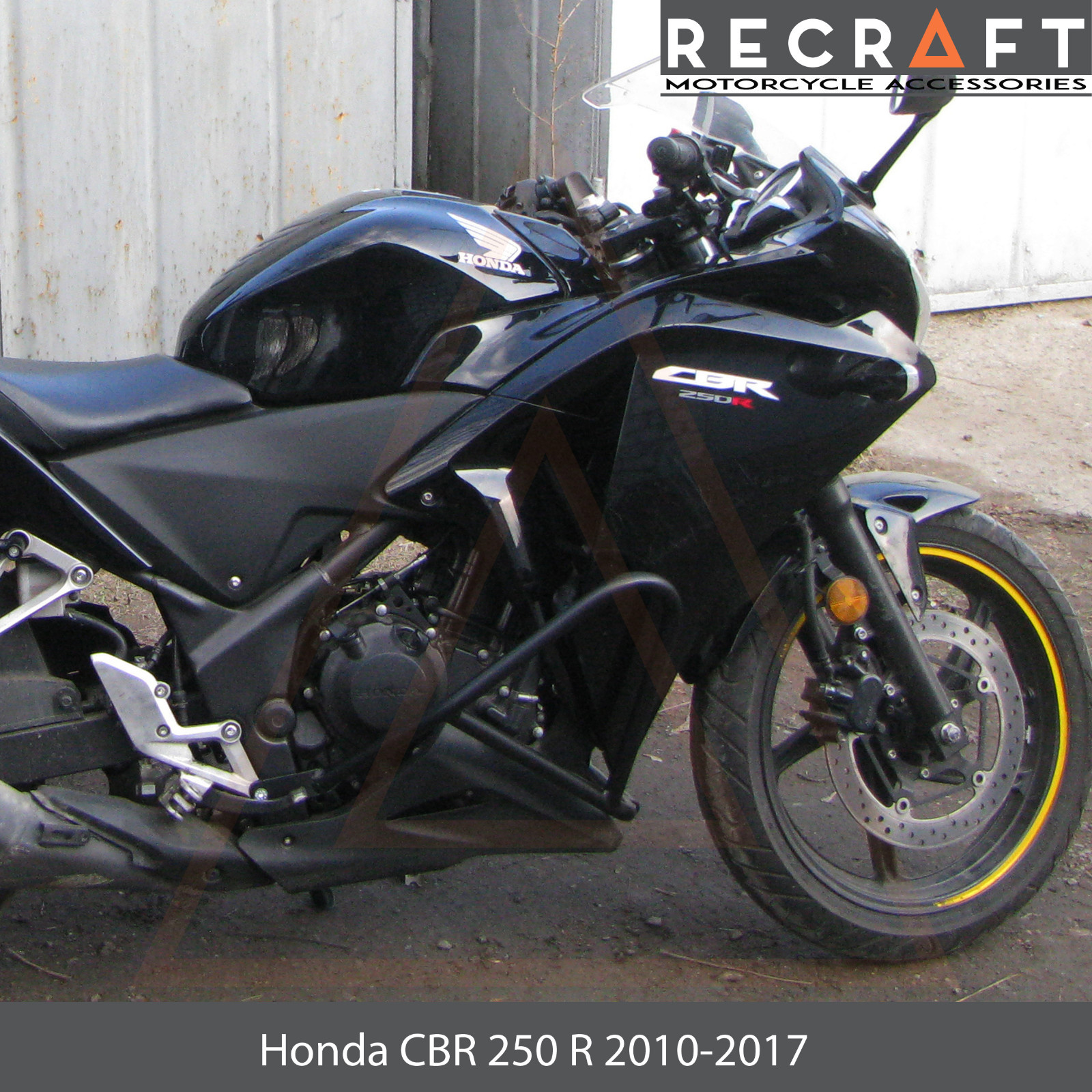 Recraft Honda CBR250R 2011-2013 Crash Bars Engine Guard Frame Protector ...
