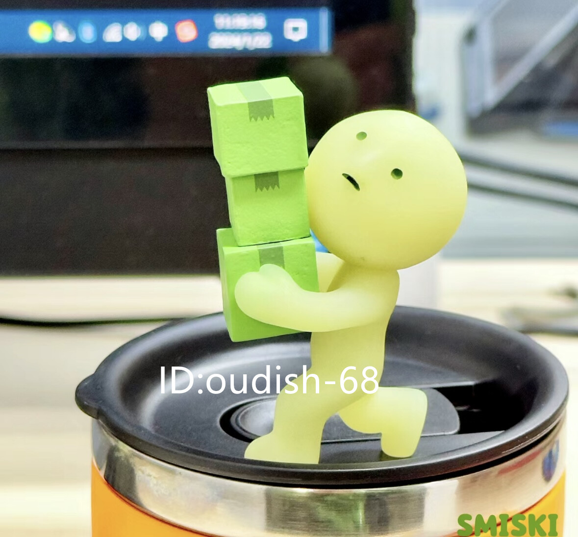 Authentic Smiski Moving Series Mini Figure Designer Cute Kawaii Toy ...