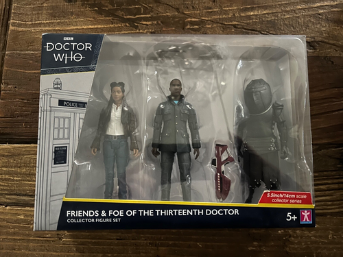 Doctor Who - Friends & Foe of the Thirteenth Doctor Action Figures Set ...