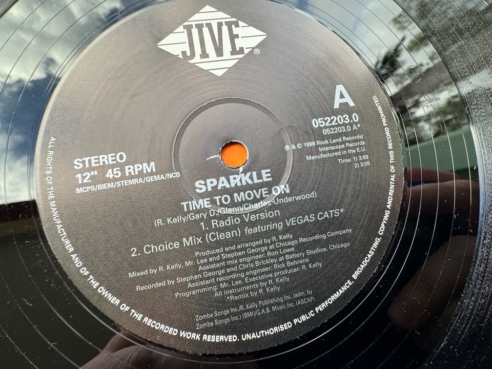 Sparkle – Time To Move On 12" 1998 Funk/Soul RnB/Swing -R KELLY. | eBay