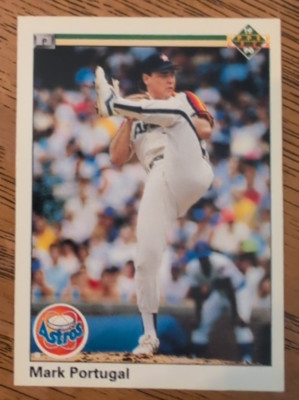 Mark Portugal Houston Astros 1990 Upper Deck Baseball Card #502 MINT | eBay