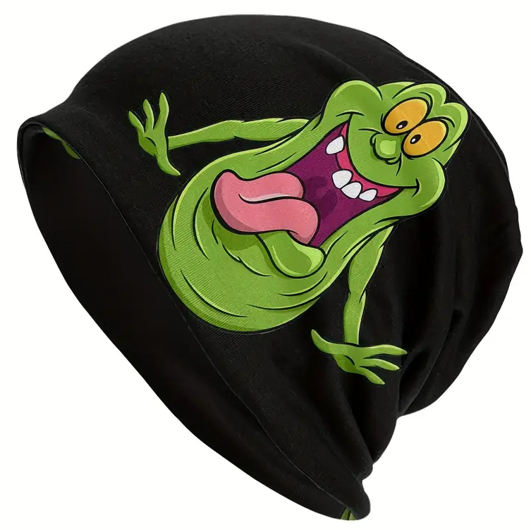 Ghostbusters Slimer Polyester Beanie Head Cap | eBay