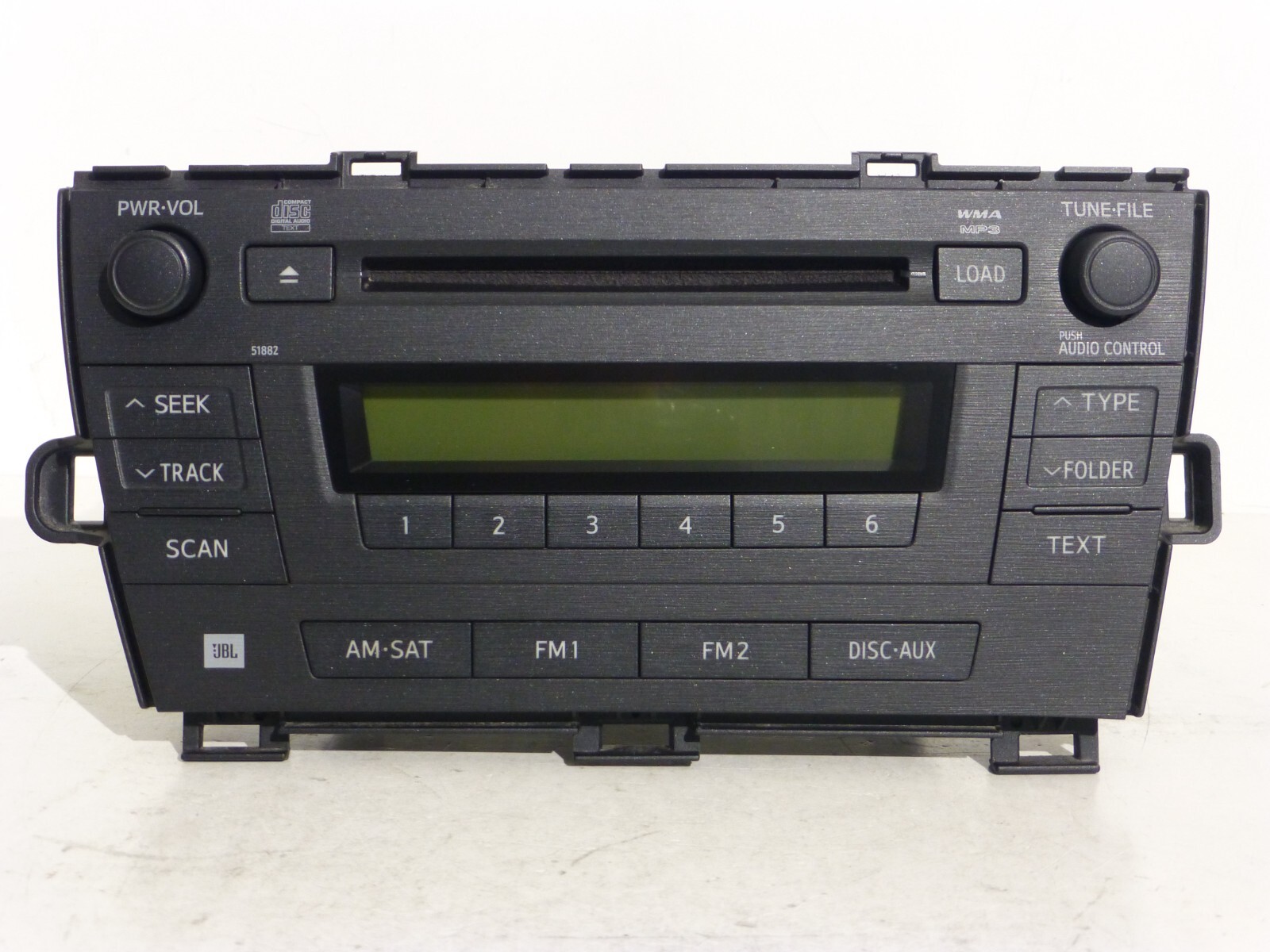 2010- 11 TOYOTA PRIUS OEM JBL Radio CD DISC MP3 Player STEREO RECEIVER ...