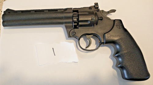 Crosman CR357 Revolver 465 fps .177 Cal CO2 Air Gun - USED, EXCELLENT ...