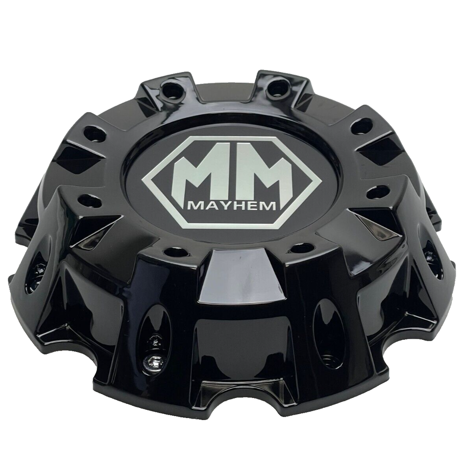 Mayhem Gloss Black Wheel Center Cap C108101B02-F 813120825F-1 | eBay