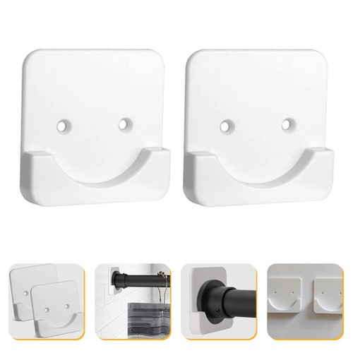 Shower Curtain Rod Retainer Window Rods Holder Shower Rod Holder | eBay