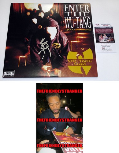 Method Man signed WU-TANG CLAN Enter The Wu-Tang (36 CHAMBERS) Album ...