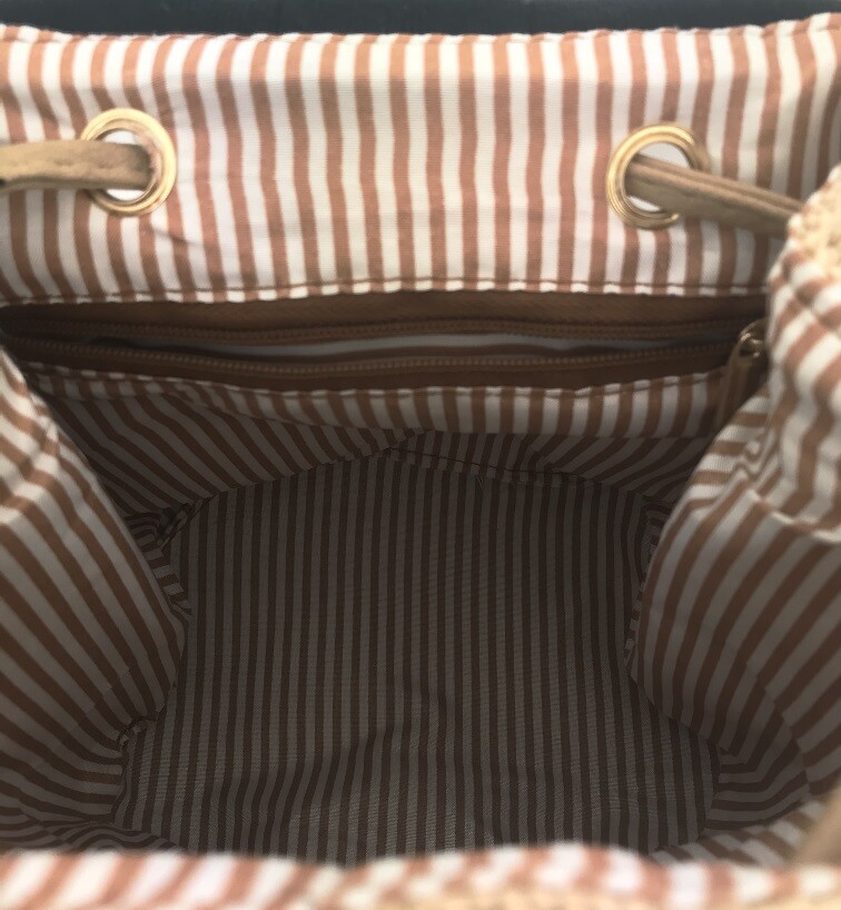 Woven Mini Backpack With Tassels Multi Wear Cross Body Assorted Colors ...