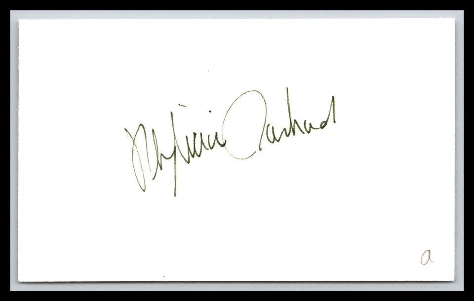 Phylicia Rashad - Actress - 3x5 Card - Signed / Autograph (a) | eBay